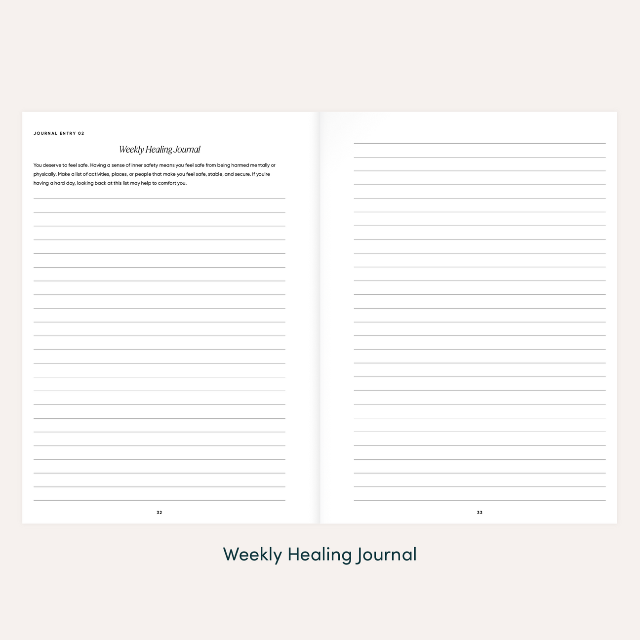 The Inner Work Journal by Simple Self - 6.5” x 9”