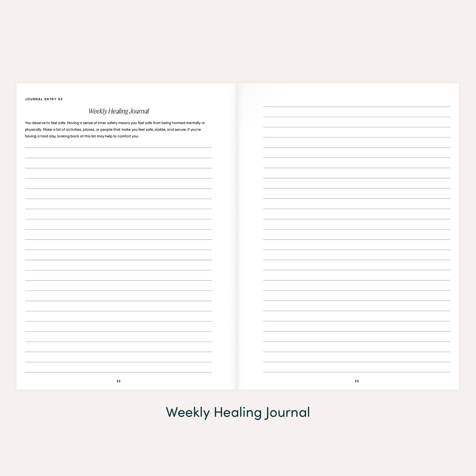 The Inner Work Journal by Simple Self - 6.5” x 9”