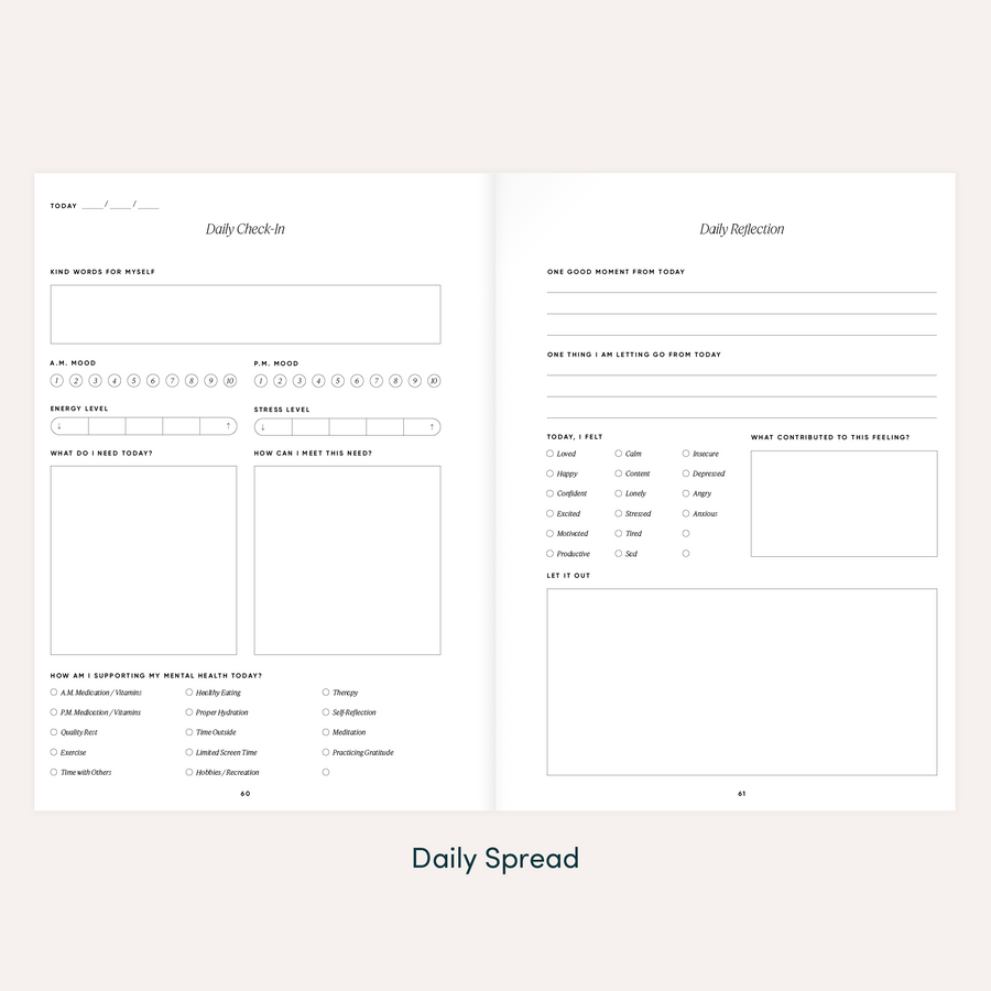 The Inner Work Journal by Simple Self - 6.5” x 9”