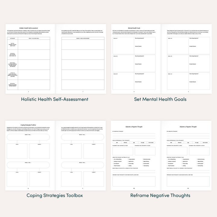 The Inner Work Journal by Simple Self - 6.5” x 9”