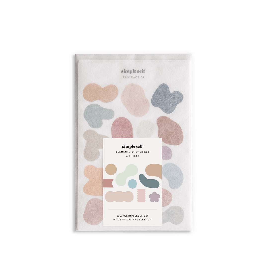 Elements Sticker Set – Simple Self